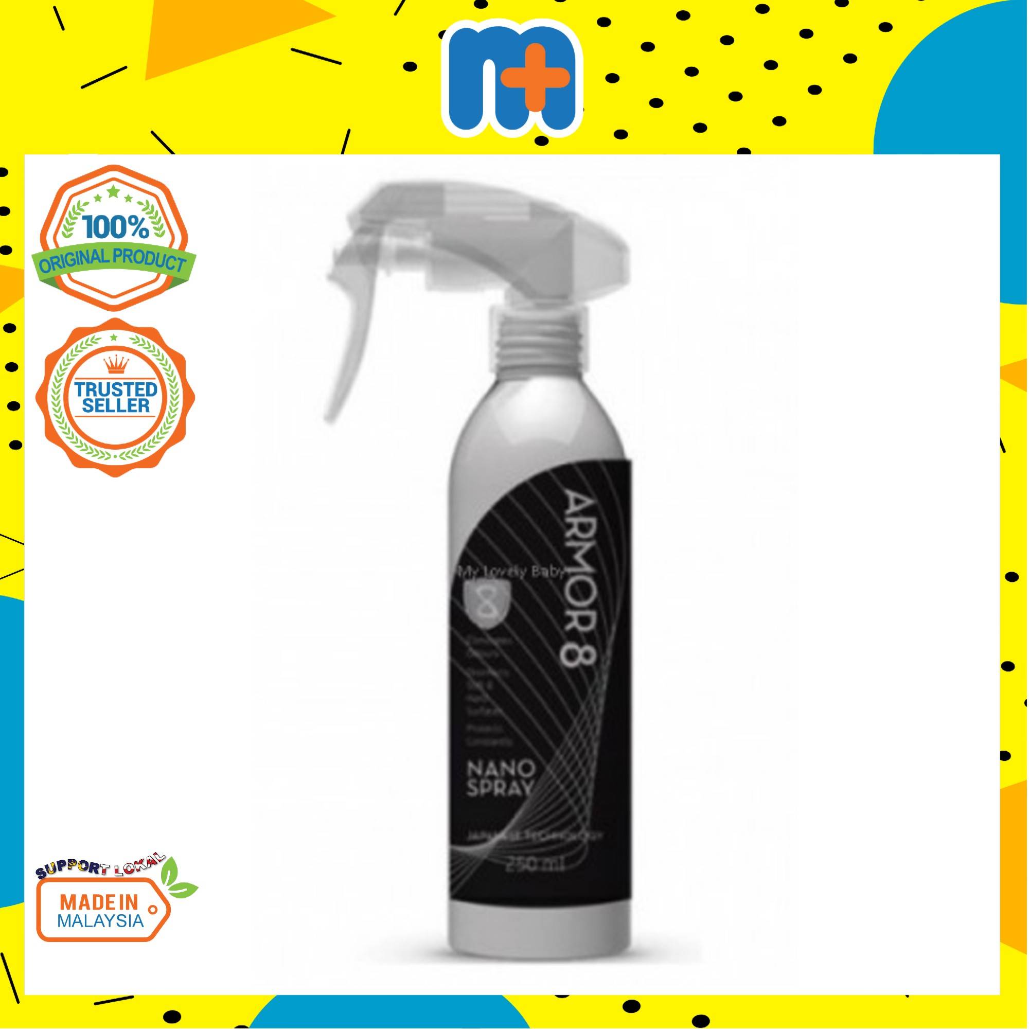 ARMOR 8 ANTI BAC NANO SPRAY 250ML