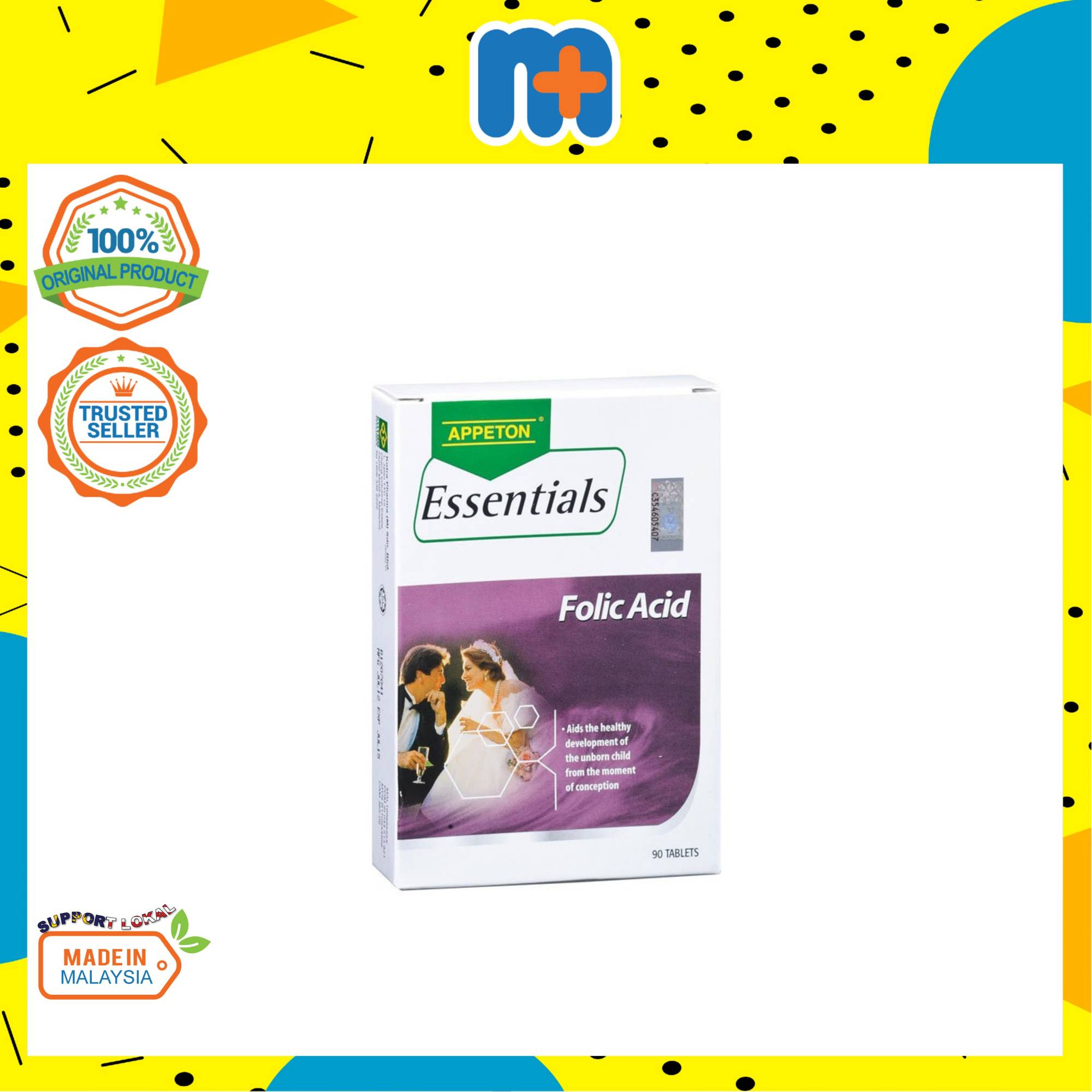 APPETON Essentials Folic Acid 90Tablet