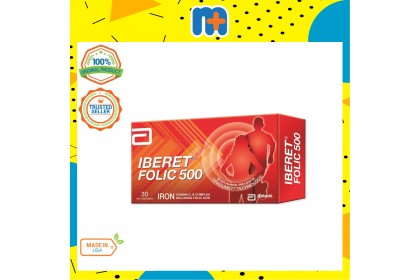 ABBOTT IBERET FOLIC 500 TABLET 30S