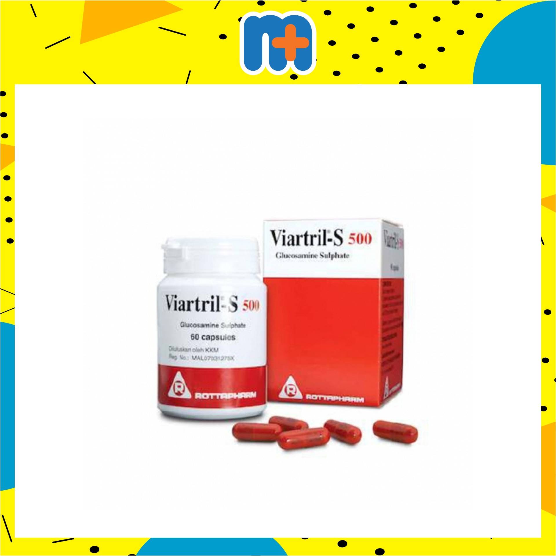 [MPLUS] Viartril-S Capsules 500Mg 90S