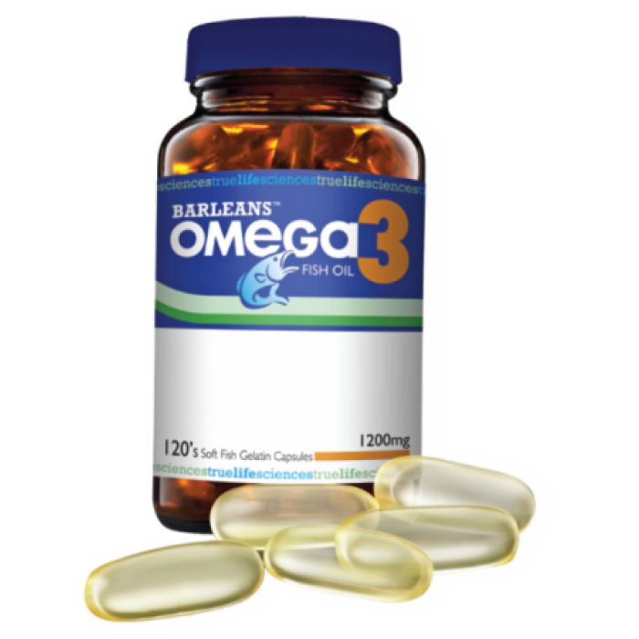 BARLEANS OMEGA 3 FISH OIL 1200MG 120S