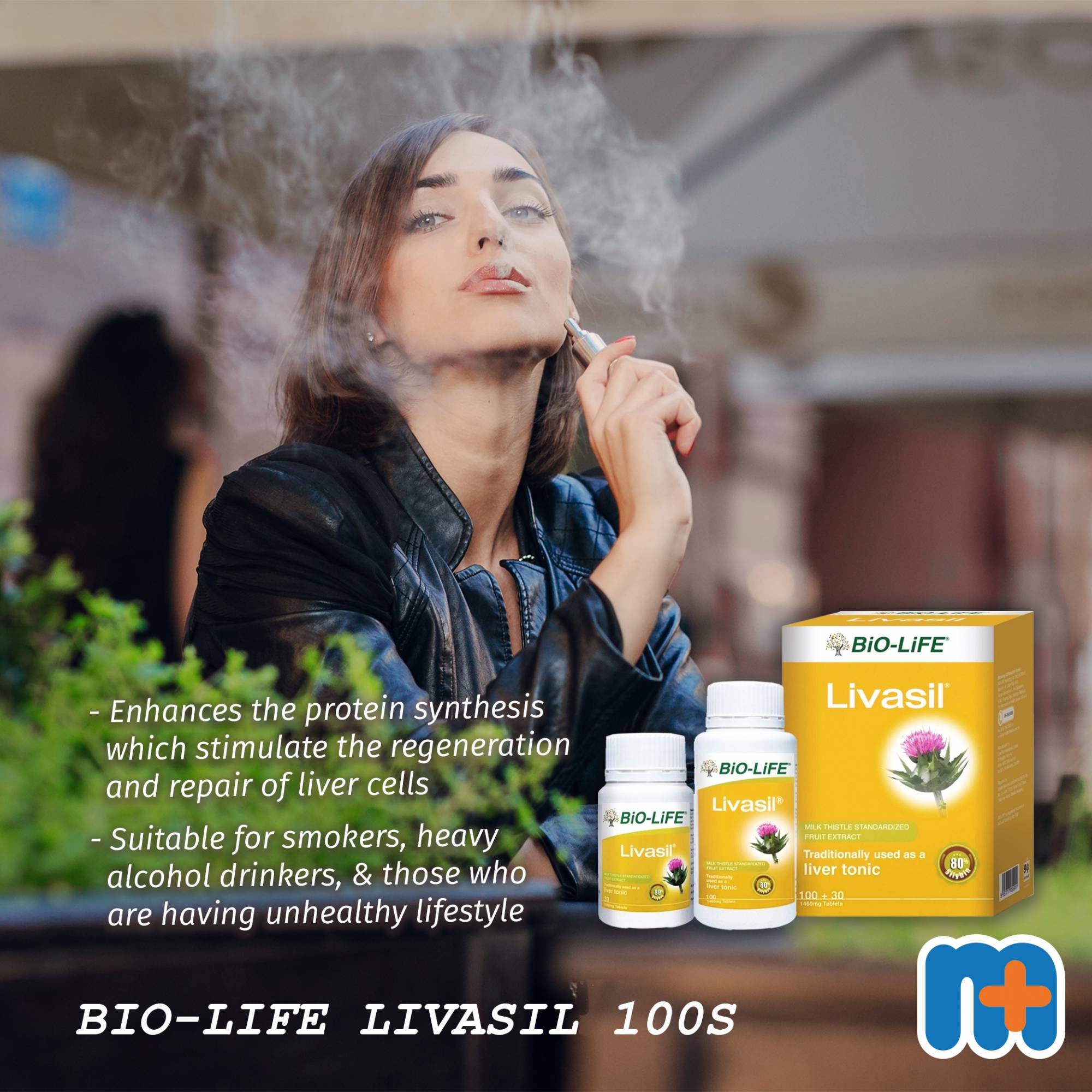 BIO-LIFE Livasil 100’s Foc 30’s