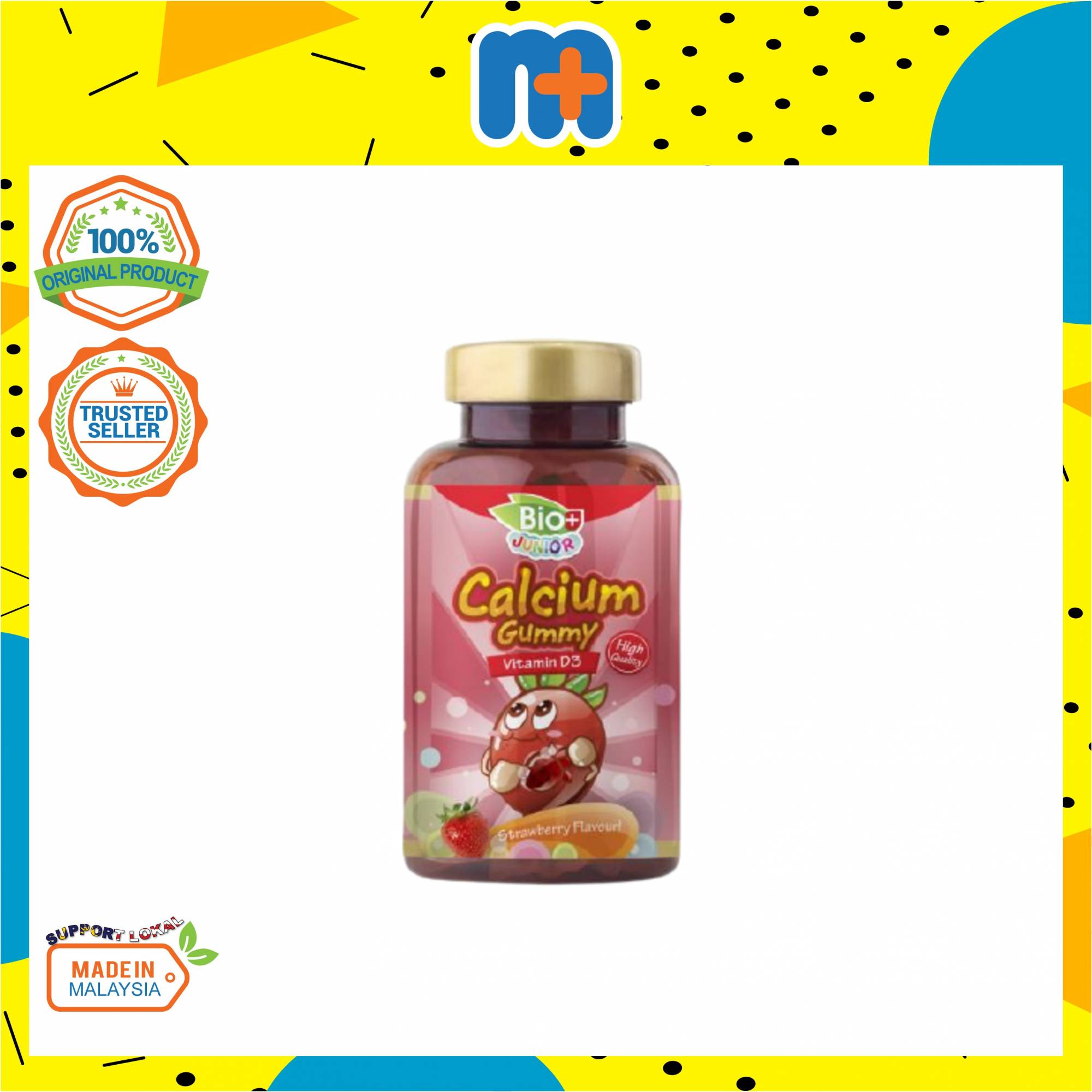 [MPLUS] BIOPLUS Junior Calcium 80's