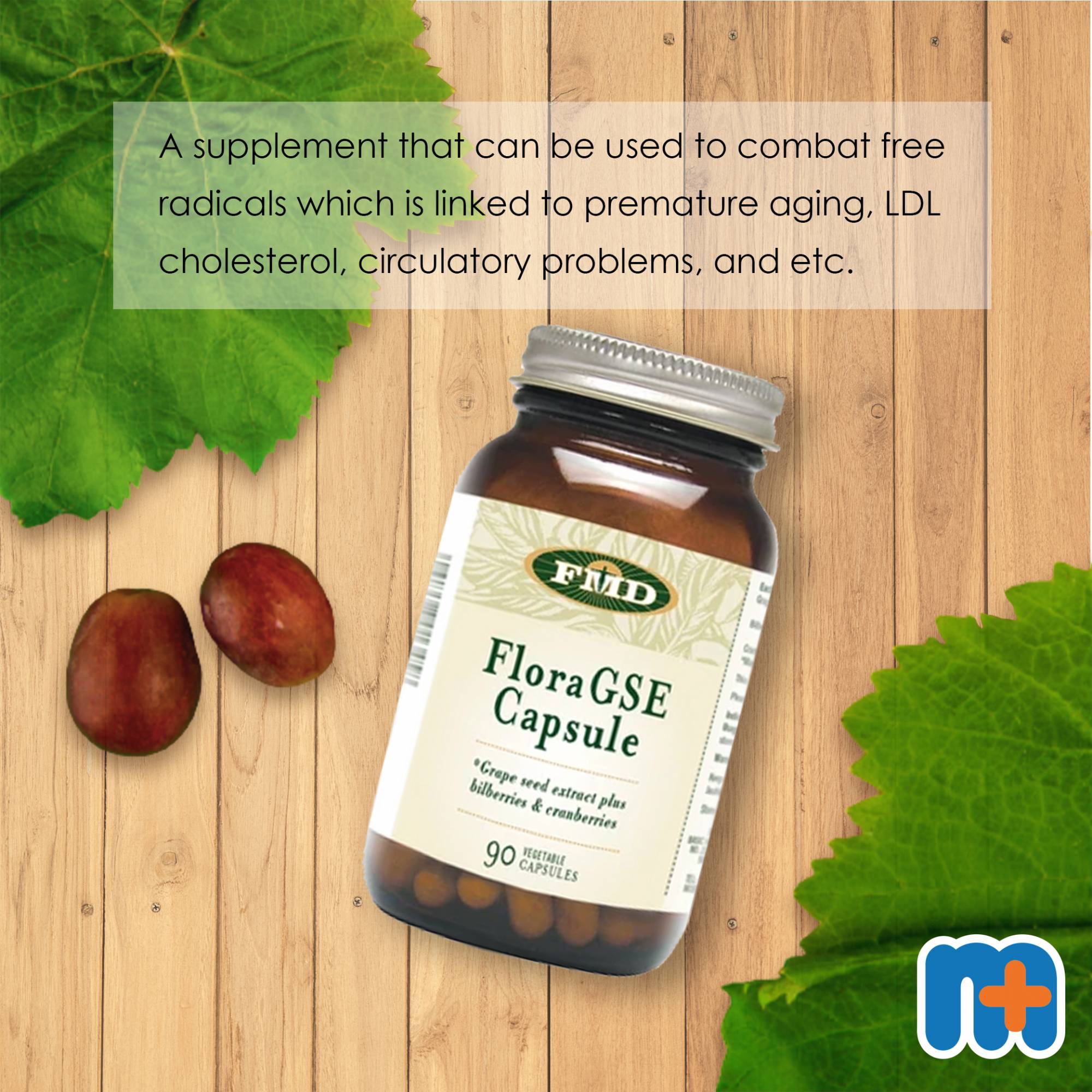 FMD FLORA GSE CAPSULE 90S