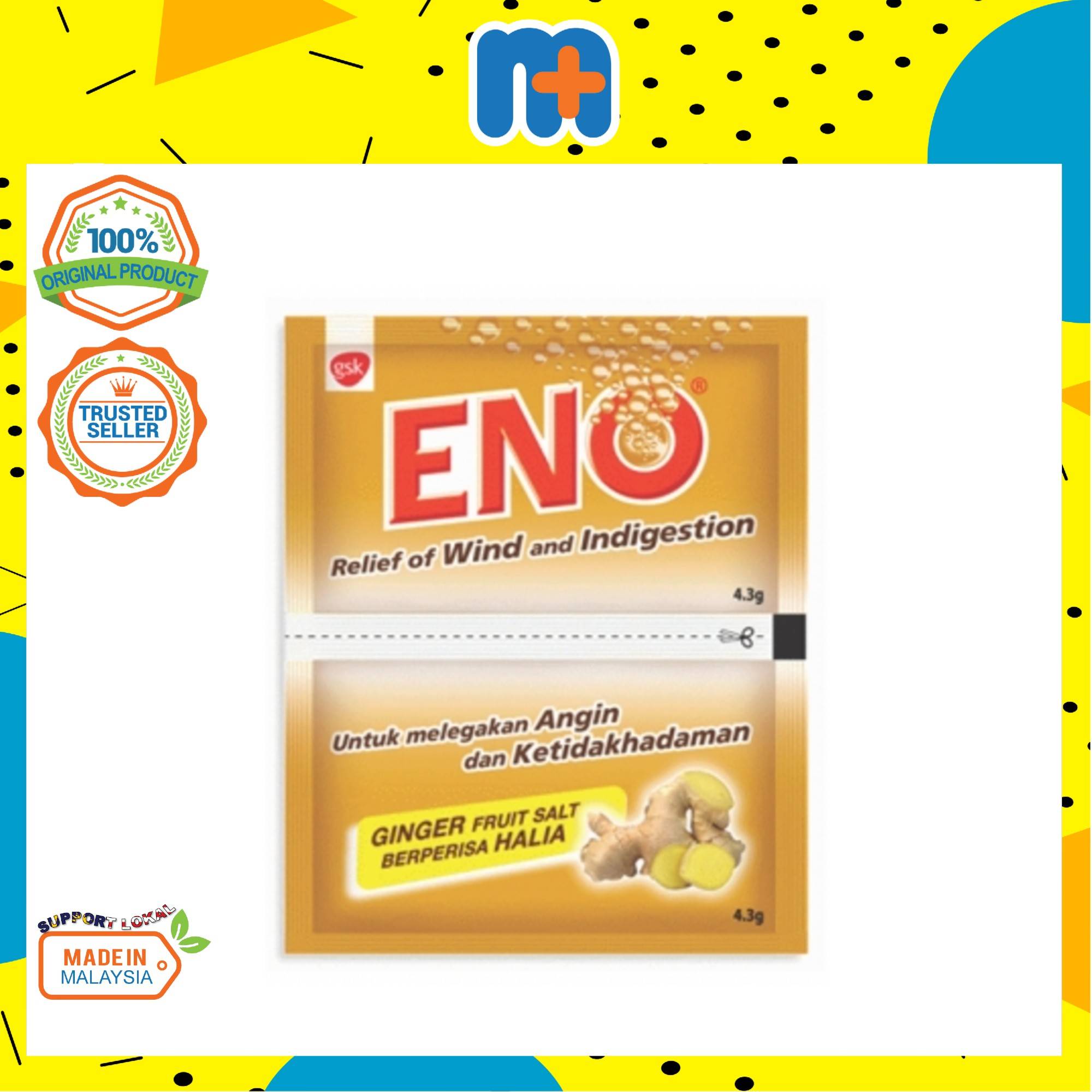 ENO GINGER 4.3G TWIN PACK