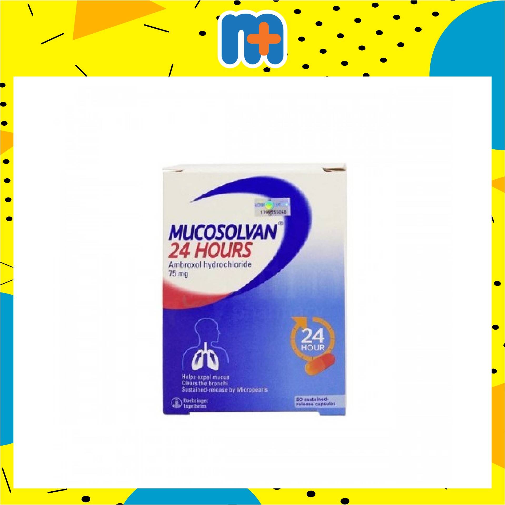 [MPLUS] Mucosolvan 24Hrs Sustained-Release Capsule 75Mg 5X10S