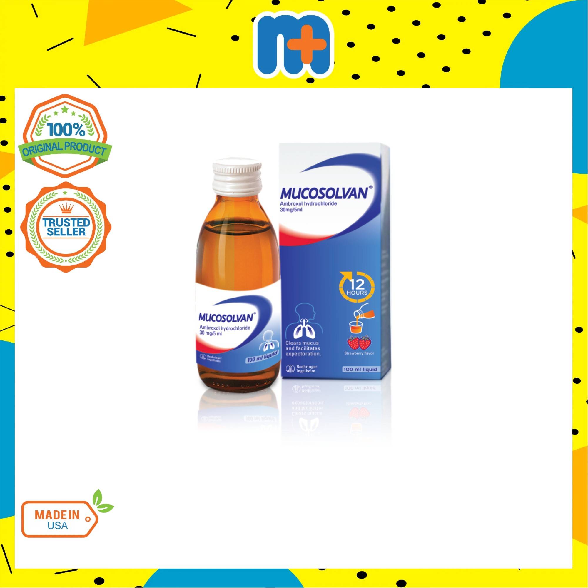 [MPLUS] MUCOSOLVAN Syrup 30mg/5ml 100ml