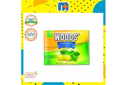 WOODS' Lozenges Regular Lemon 15g