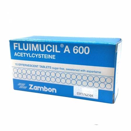 [MPLUS] FLUIMUCIL A 600 EFF. TABLET 5X2S