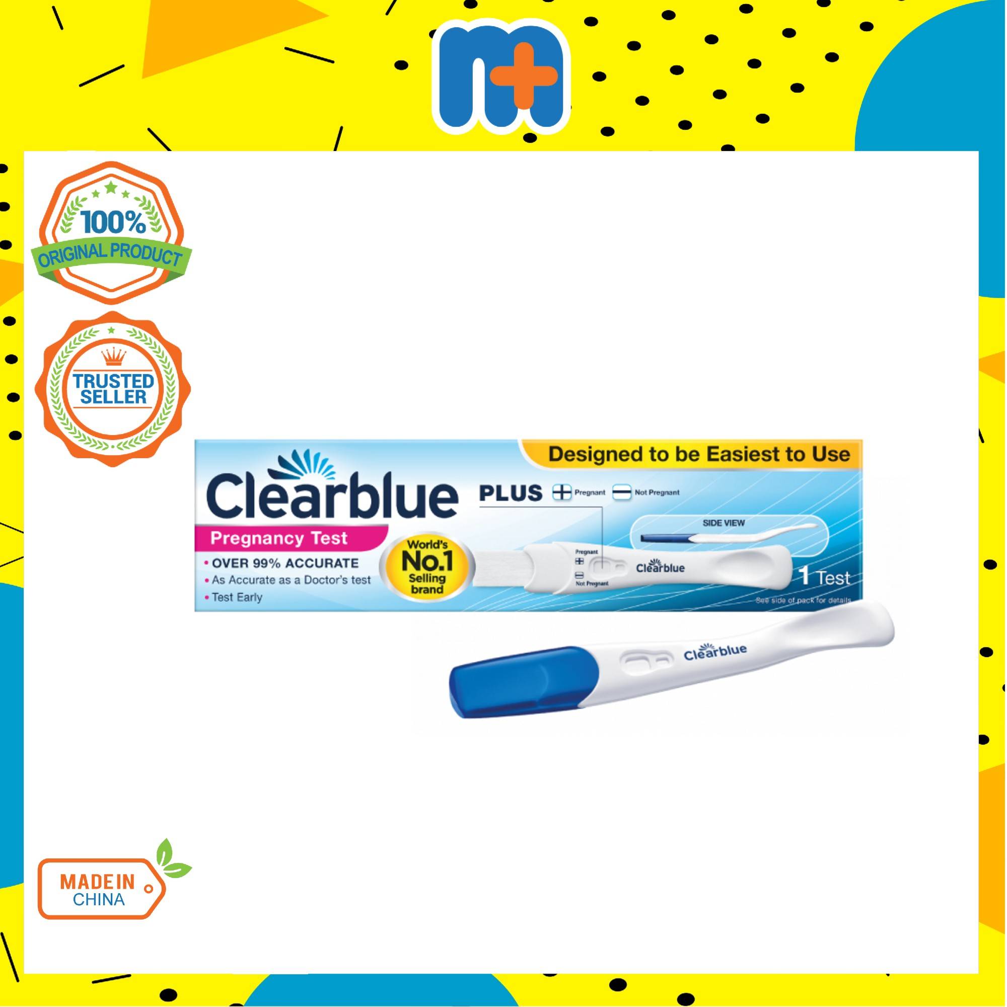 CLEARBLUE EASY PREGNANCY TEST 1S