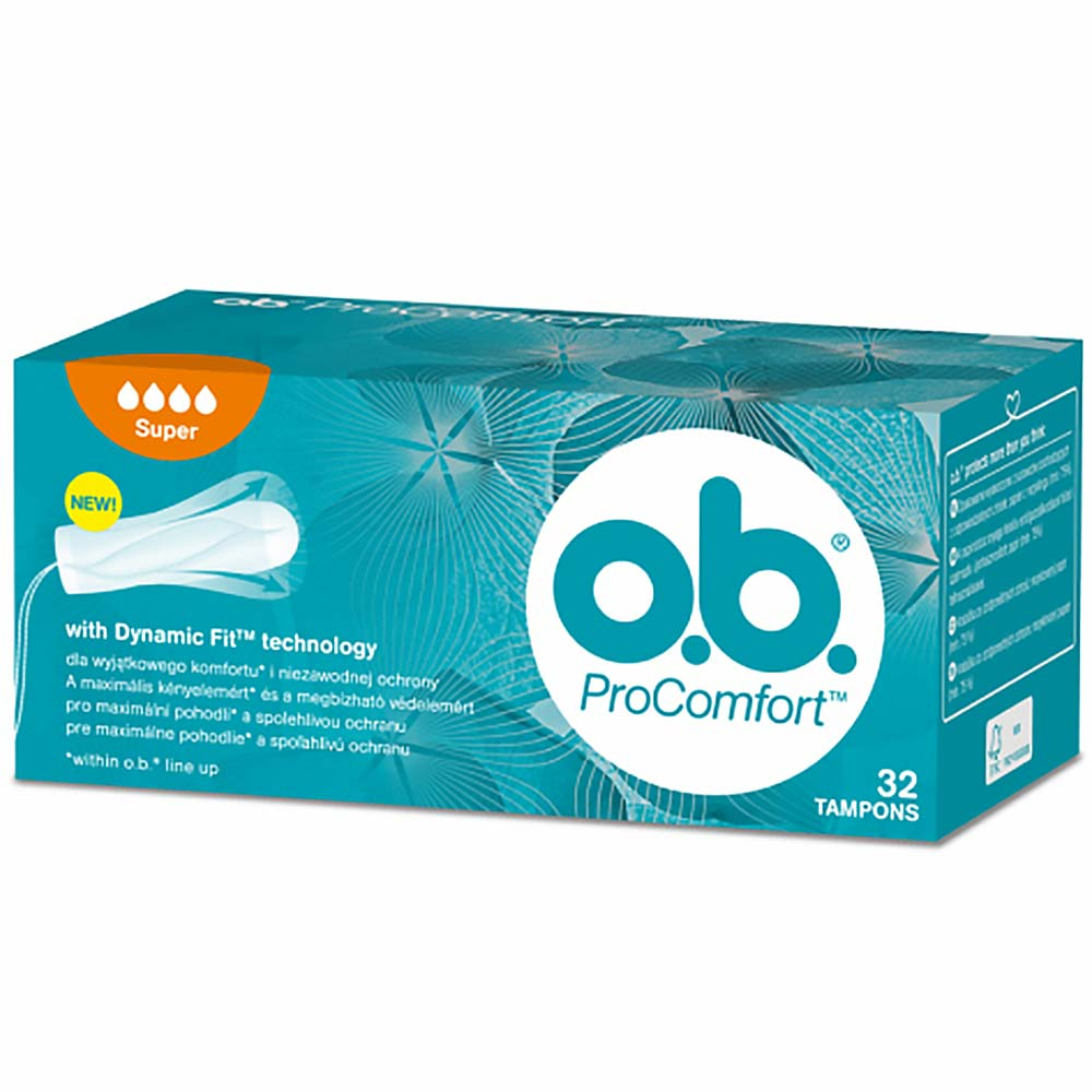 OB PRO COMFORT TAMPON (SUPER) 32S