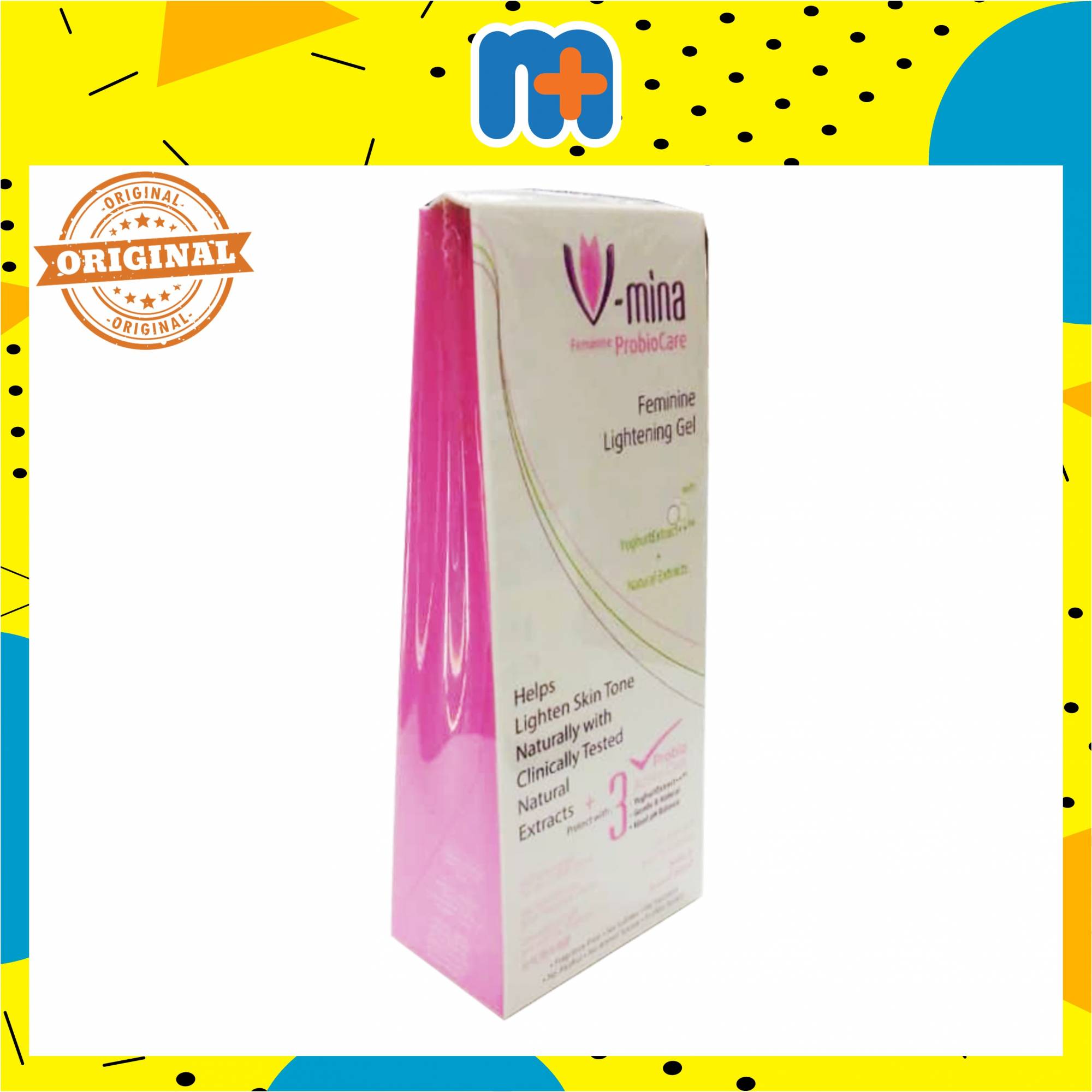 [MPLUS] V-MINA Feminine Hygiene Lightening Intimate Gel 30ml