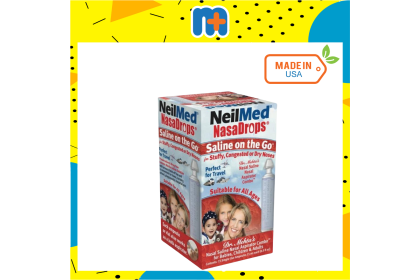 NEILMED NASADROPS SALINE ON THE GO 15 X 15ML