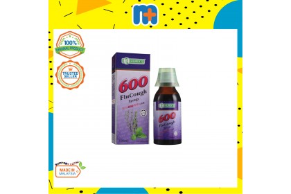[MPLUS] HURIX'S 600 Flu Cough Syrup 100ml