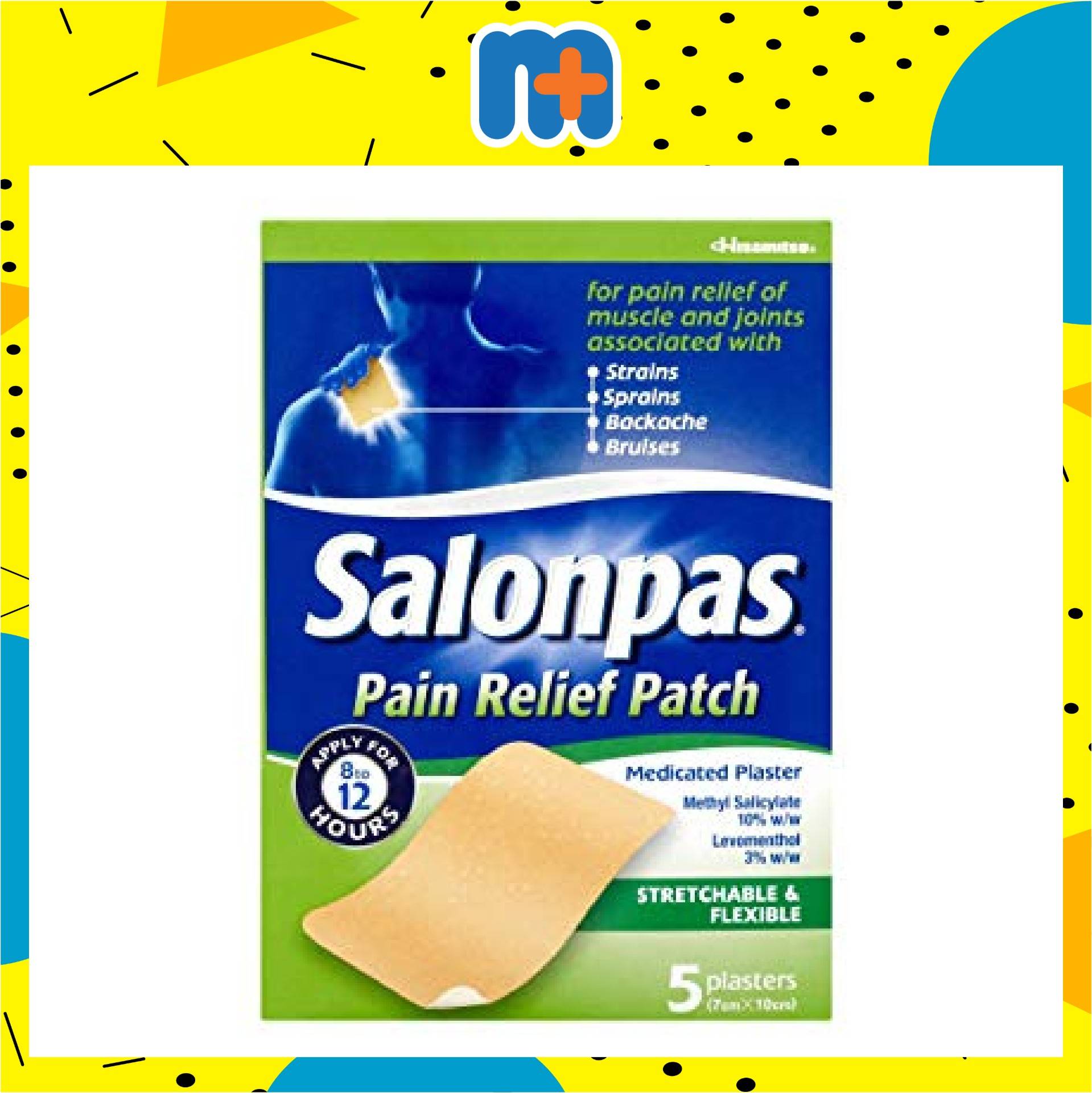 [MPLUS] SALONPAS PAIN RELIEF PATCH 5'S