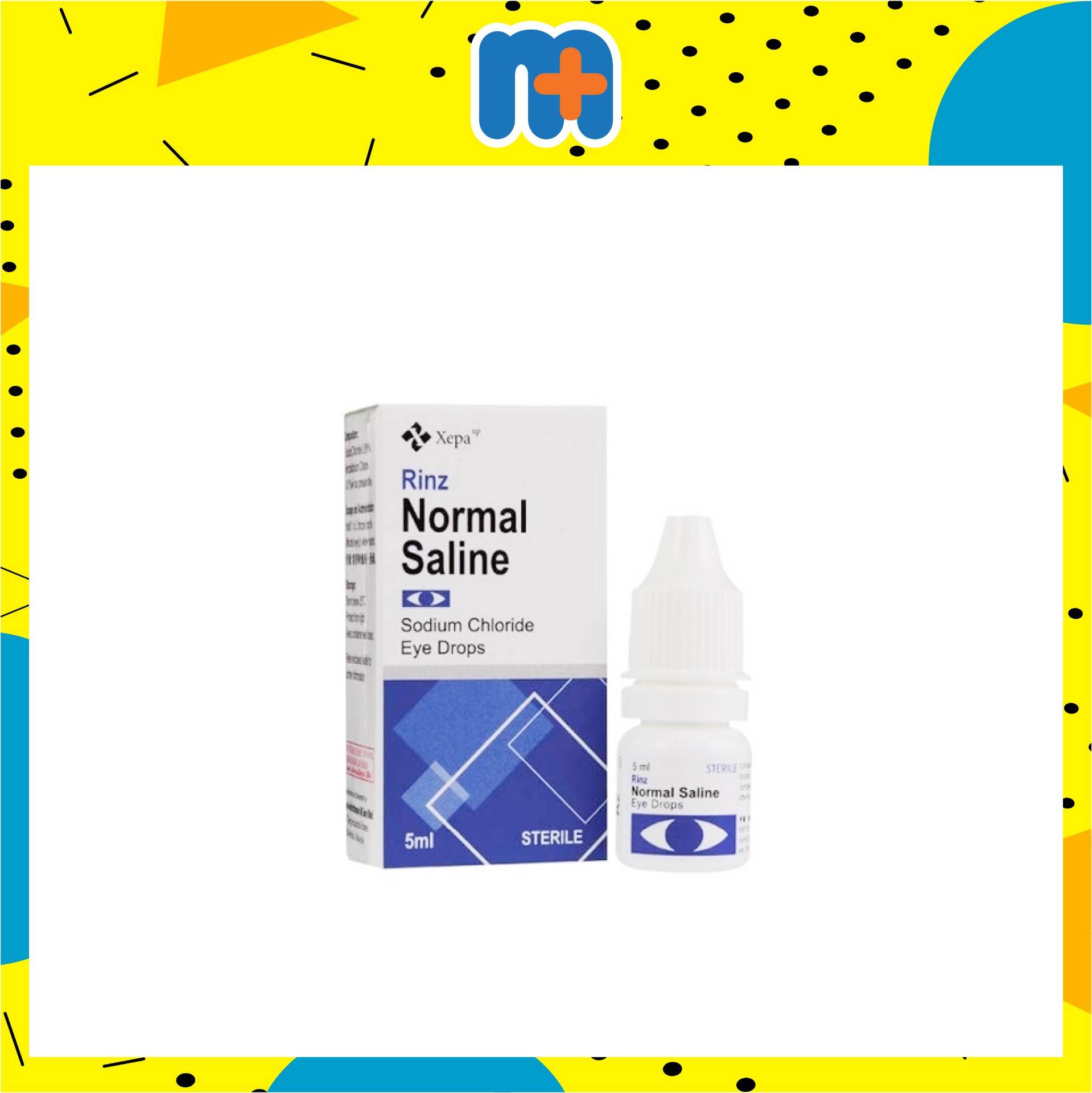 [MPLUS] Rinz Normal Saline Eye Drop 5Ml