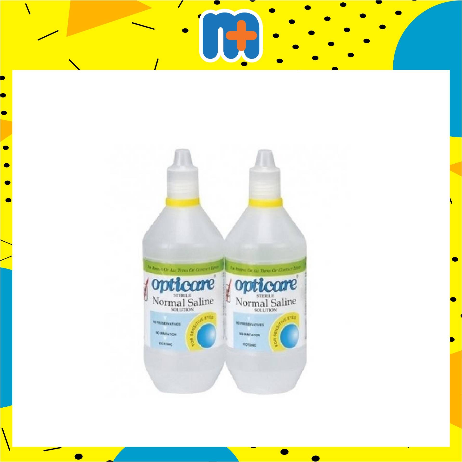 [MPLUS] Opticare Normal Saline 120Ml 2S