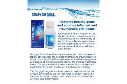 GENGIGEL HYDROGEL MOUTH RINSE 150ML