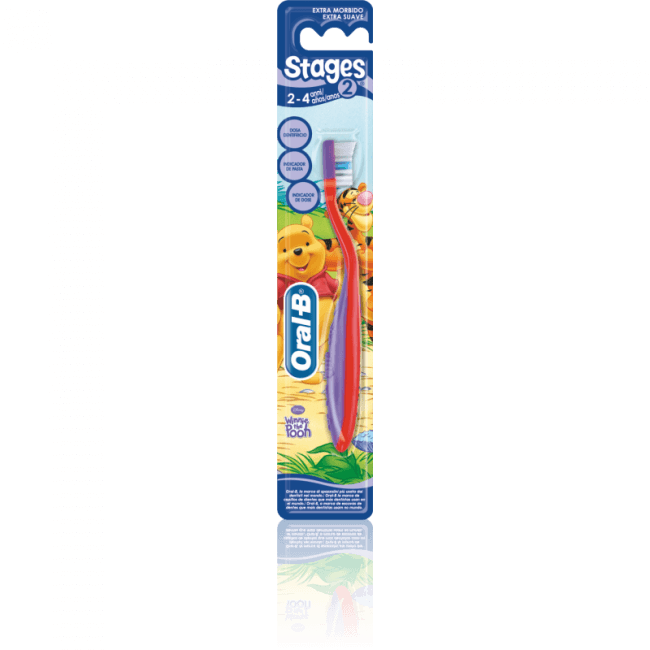 ORAL B STAGES 2 KIDS TOOTHBRUSH (2-4Y)