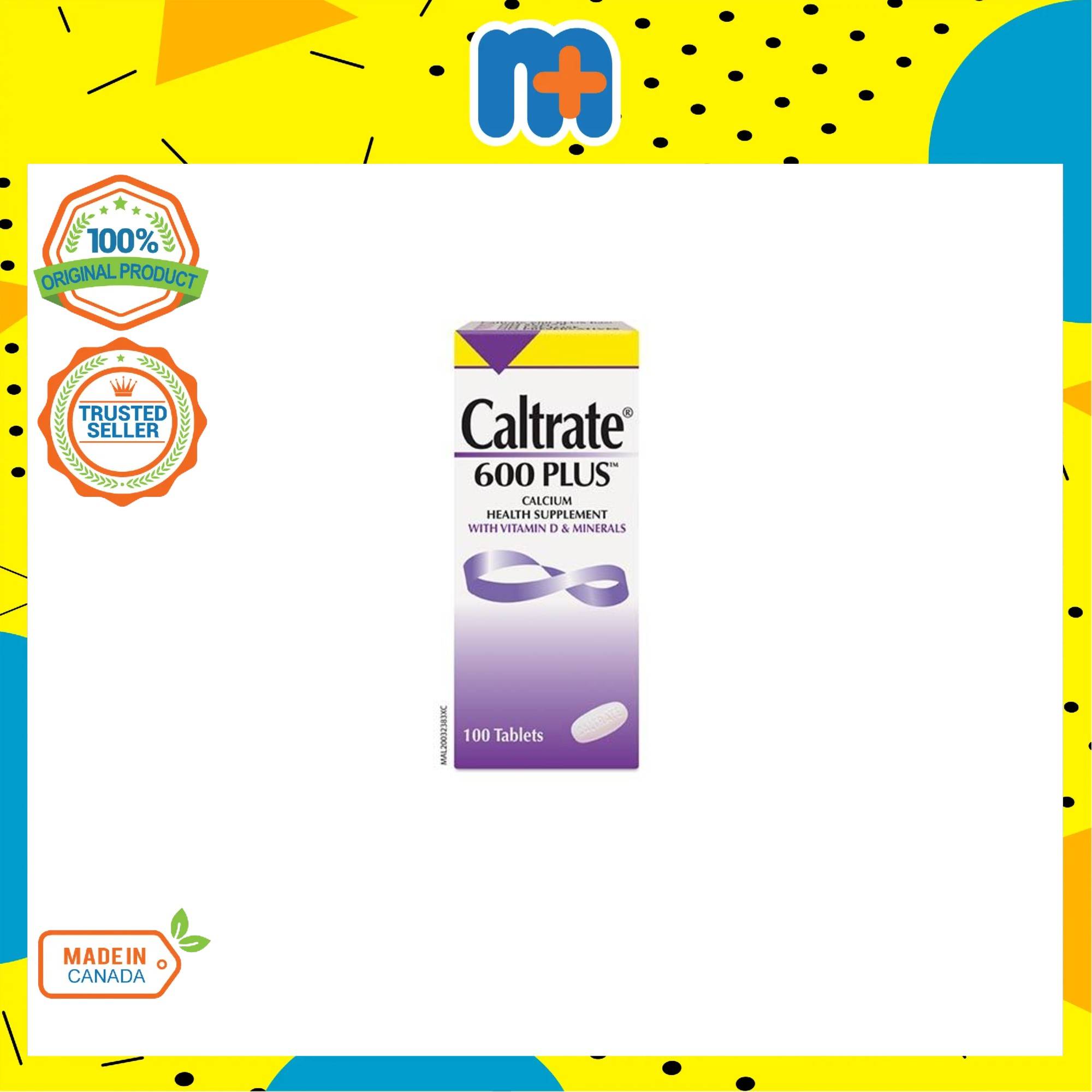 [MPLUS] CALTRATE 600 Plus 100S