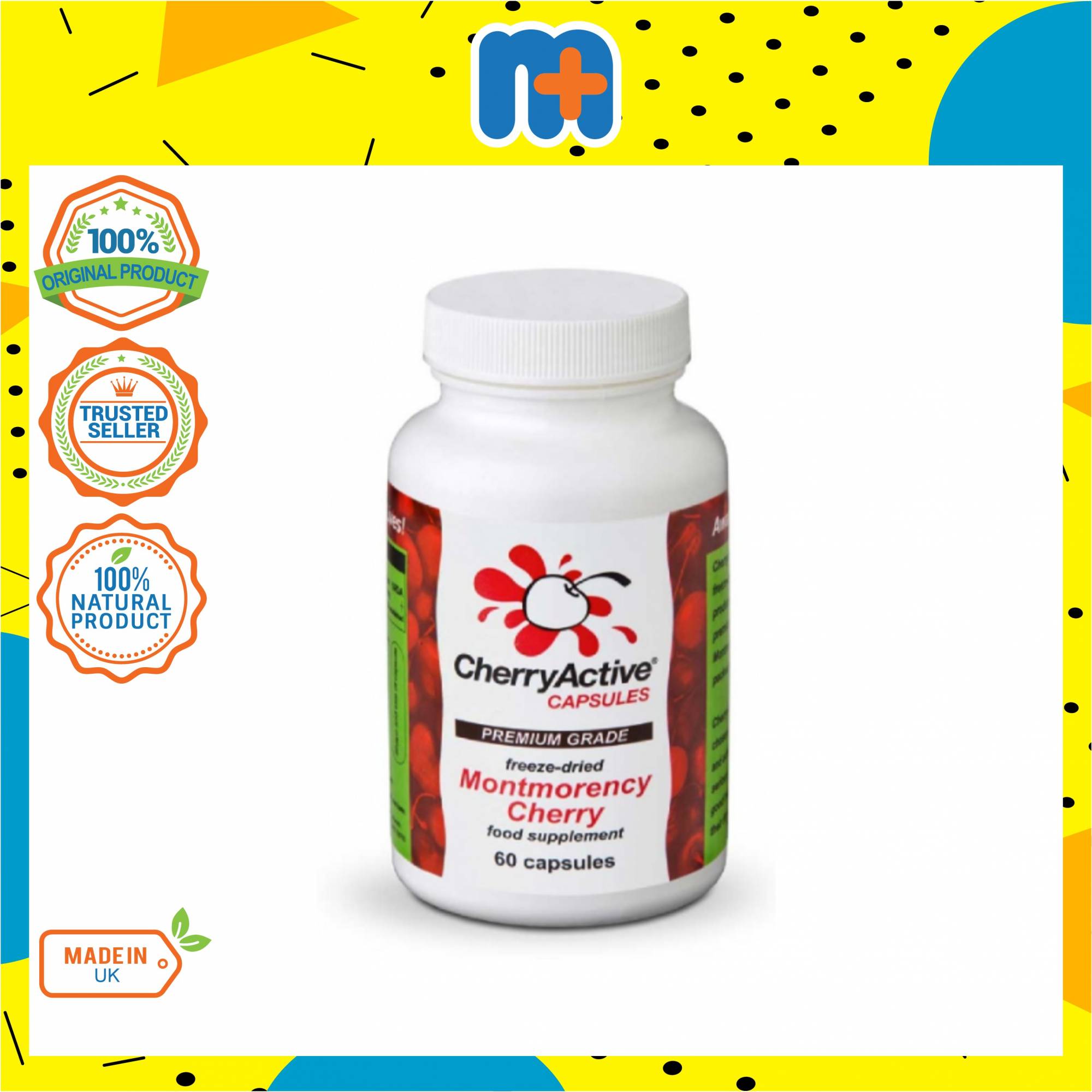 CHERRYACTIVE CAPSULES 60S