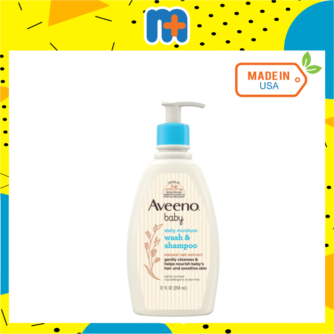 AVEENO BABY WASH & SHAMPOO 354ML