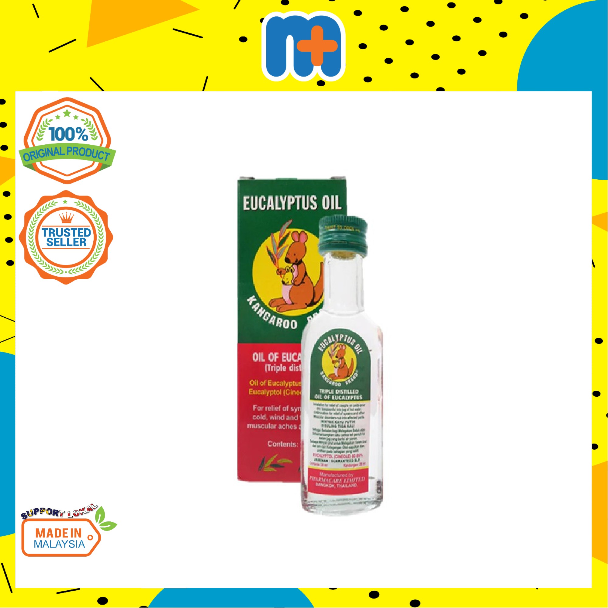 KANGAROO BRAND EUCALYPTUS OIL 8.5ML