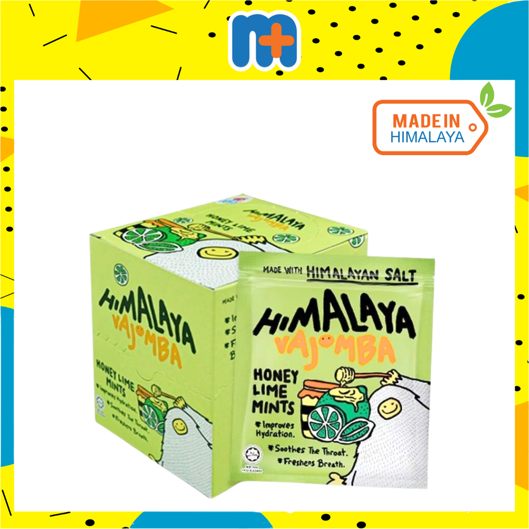 HIMALAYA SALT SPORTS CANDY - HONEY LIME MINTS 15G 1'S X 12