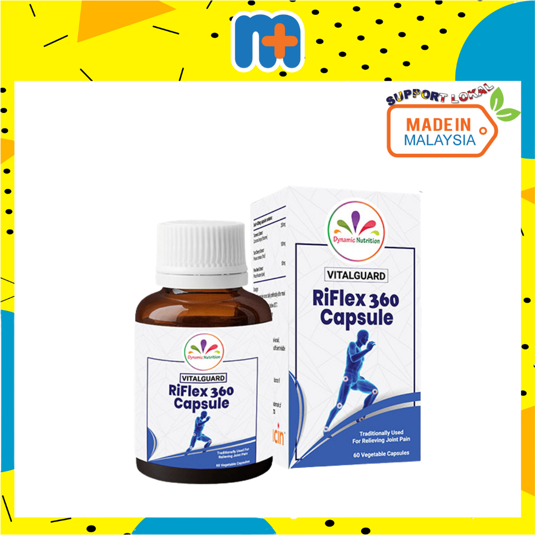 DN VITALGUARD RIFLEX 360 400MG VCAP 60S