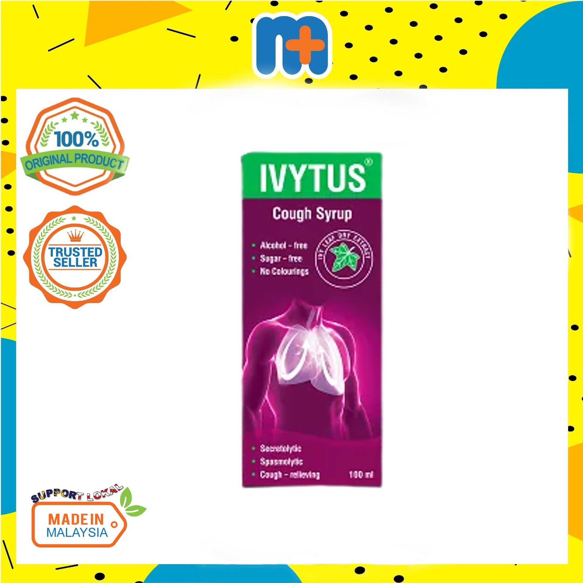 [MPLUS] IVYTUS 35mg/5ML Syrup 100ml