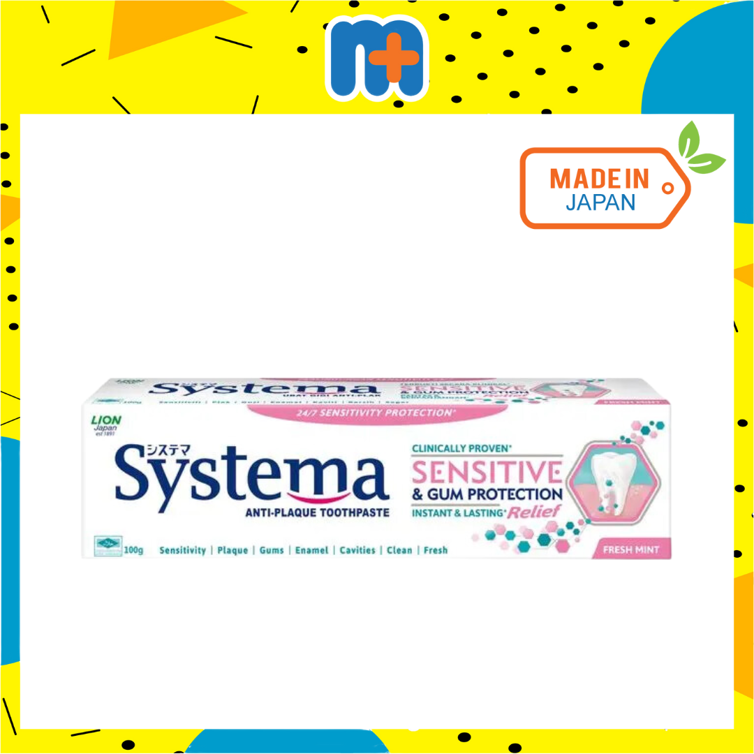 [MPLUS] SYSTEMA Sensitive Advance Toothpaste Fresh Mint 100G