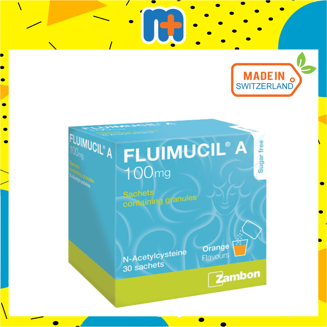 FLUIMUCIL A 100MG SACHETS 15X2S