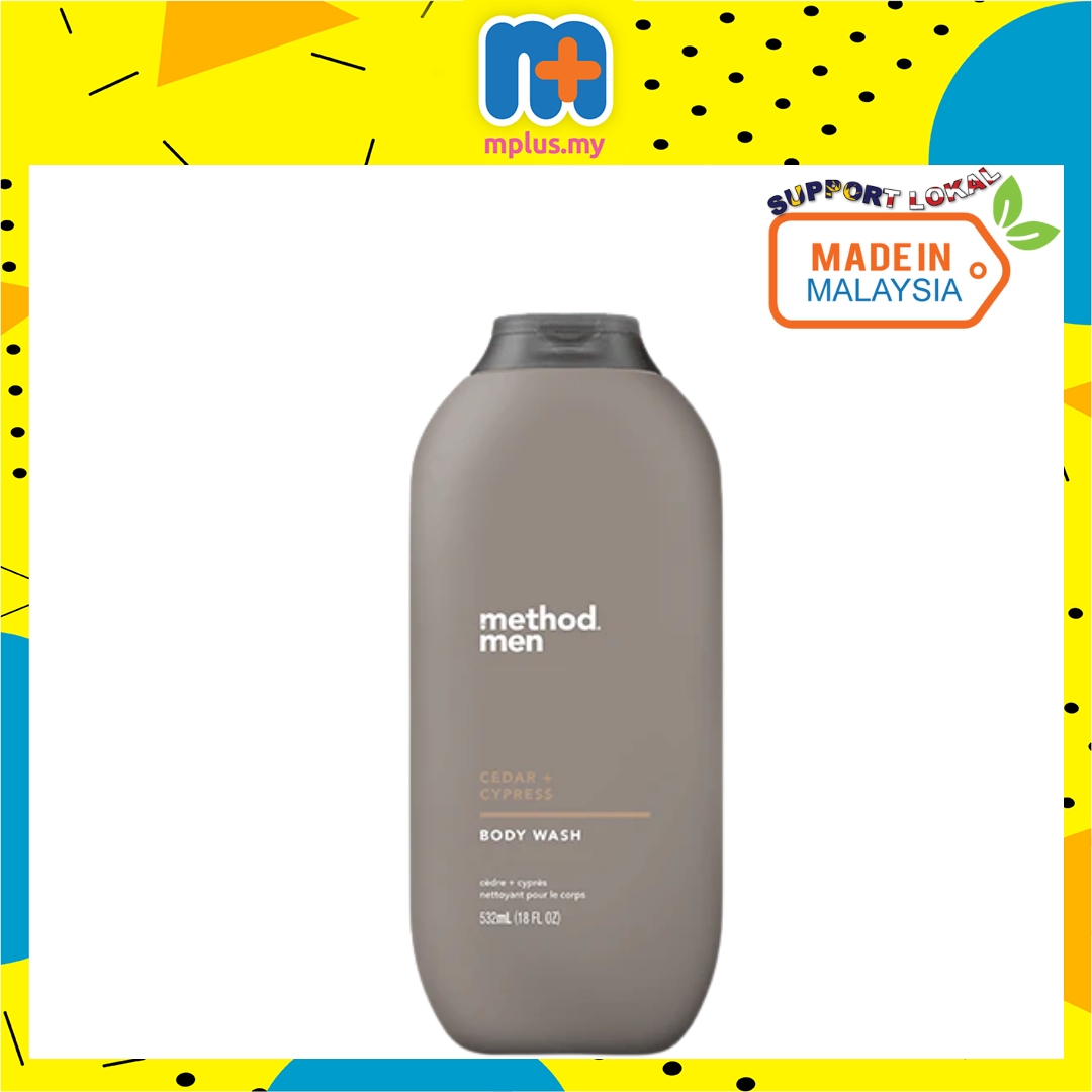 METHOD MEN BODY WASH CEDAR CYPRESS 532ML
