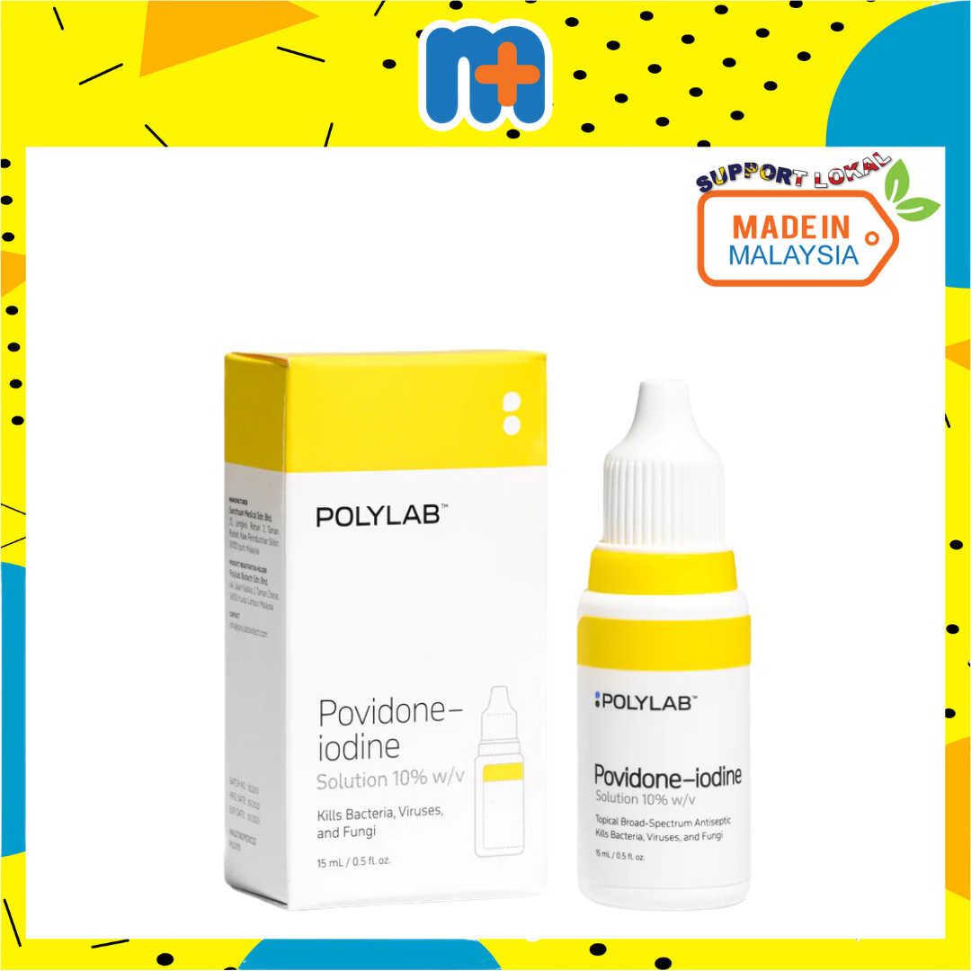 POLYLAB Povidone Iodine Solution 15ml