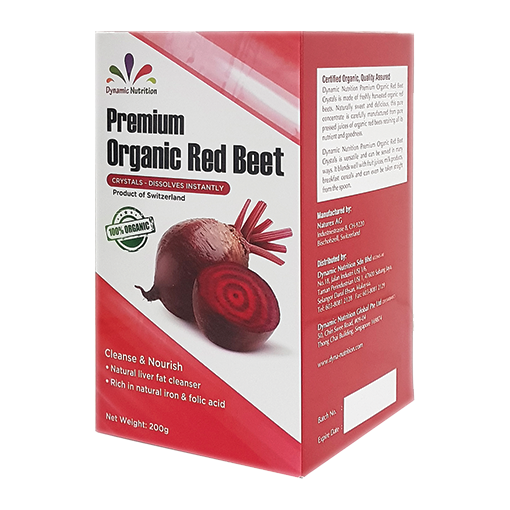 DYNAMIC NUTRITION PREMIUM ORGANIC RED BEET 200GM