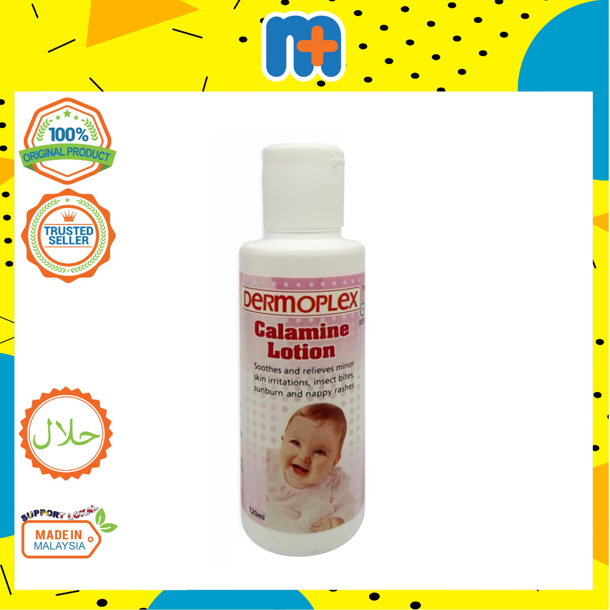 DERMOPLEX CALAMINE LOTION 120ML