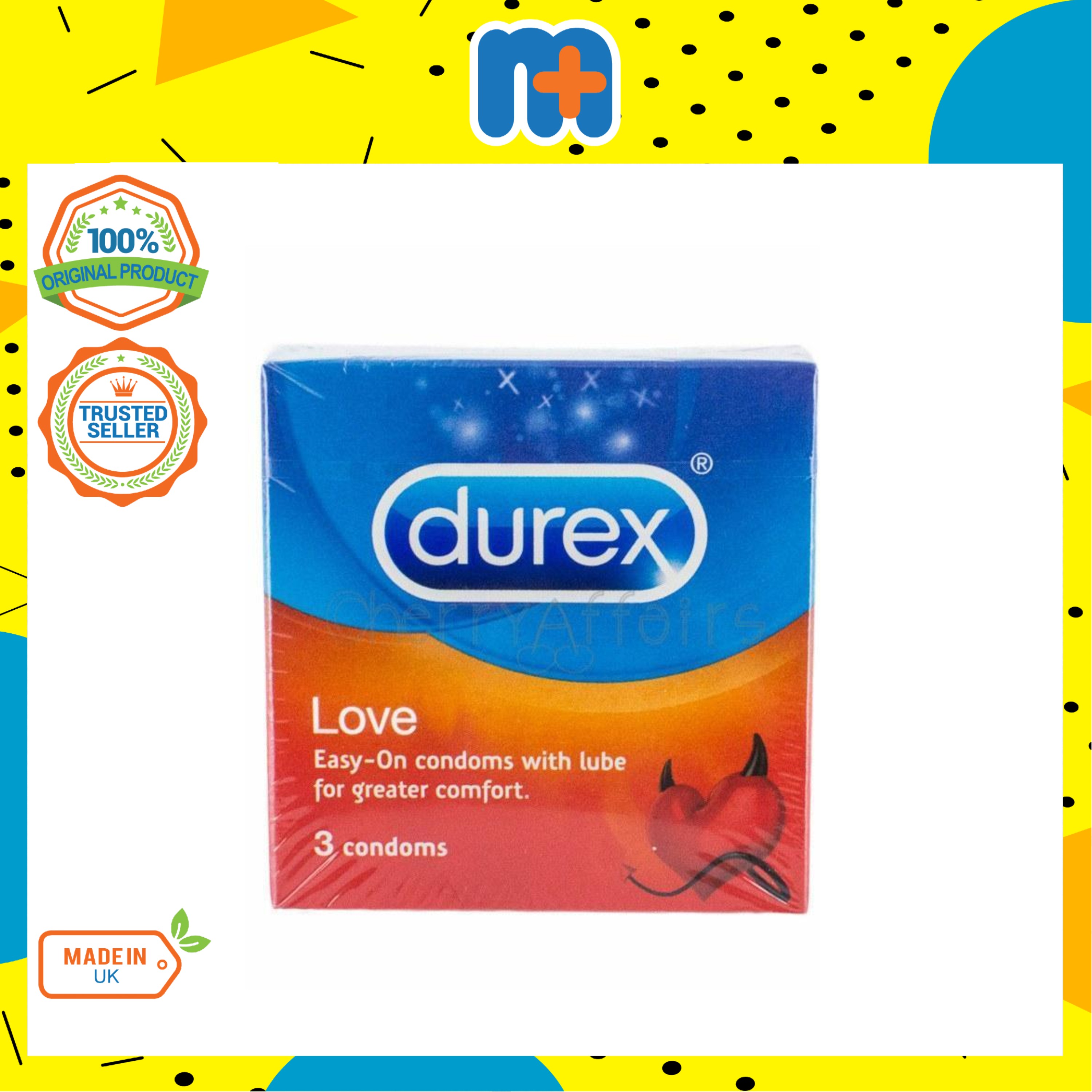 DUREX LOVE EASY ON 3S