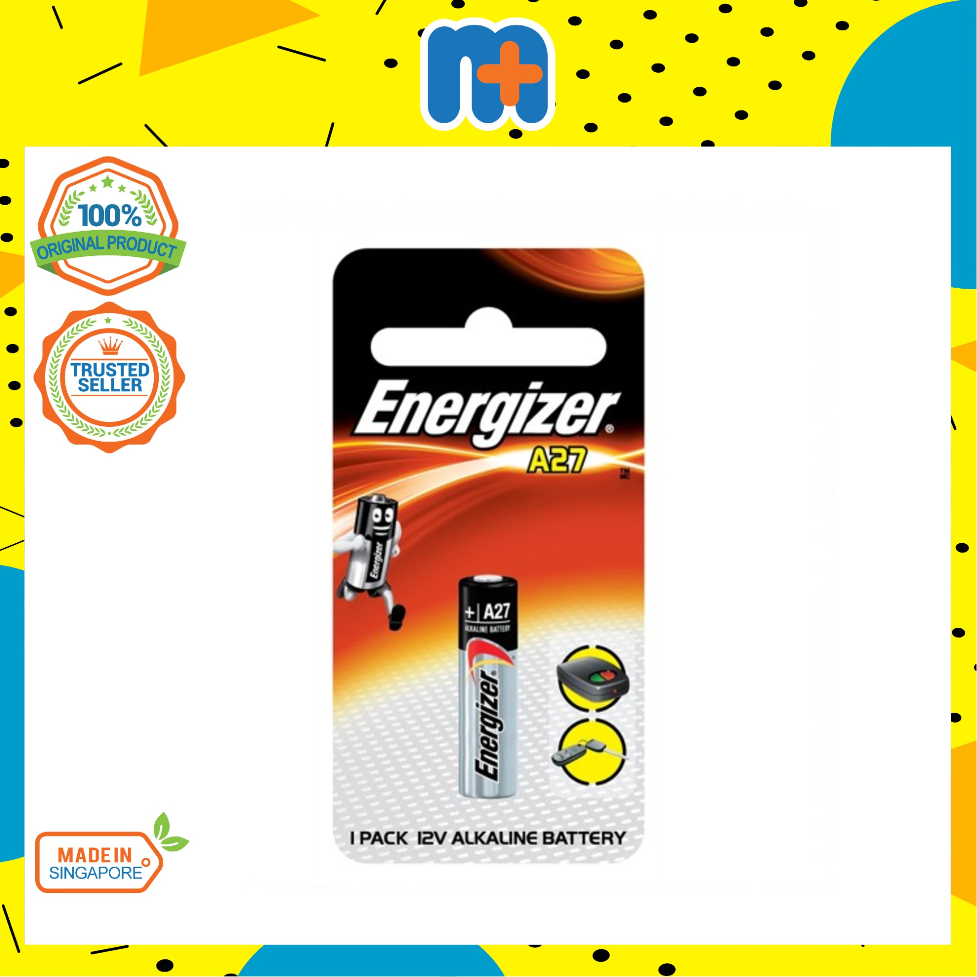 ENERGIZER MINI AL BATTERY A27 BP1